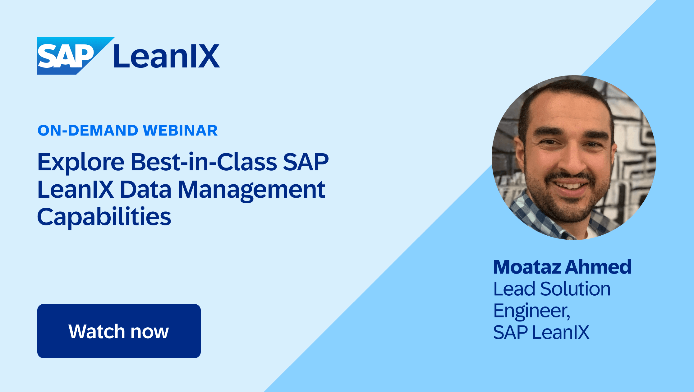 On-demand Webinar: Explore Best-in-Class SAP LeanIX Data Management Capabilities